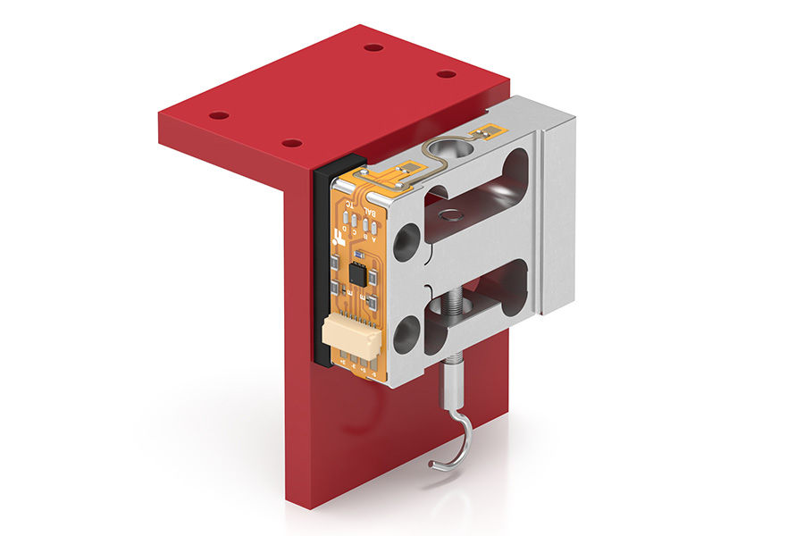 Parallelogram Load Cell with TEDS and PT-1000 RTD LSM305 : FSH04520