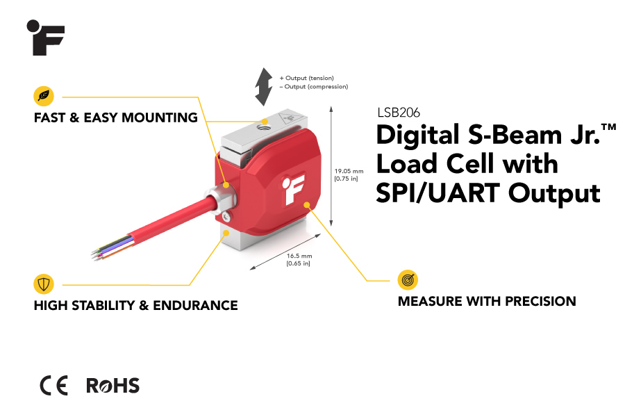 Digital Jr S-Beam Load Cell 3.0 LSB206 : QSH02248